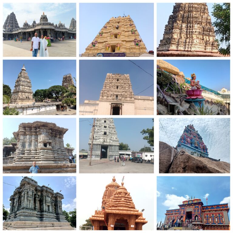 Temples of Telangana - Famous temples in Telangana